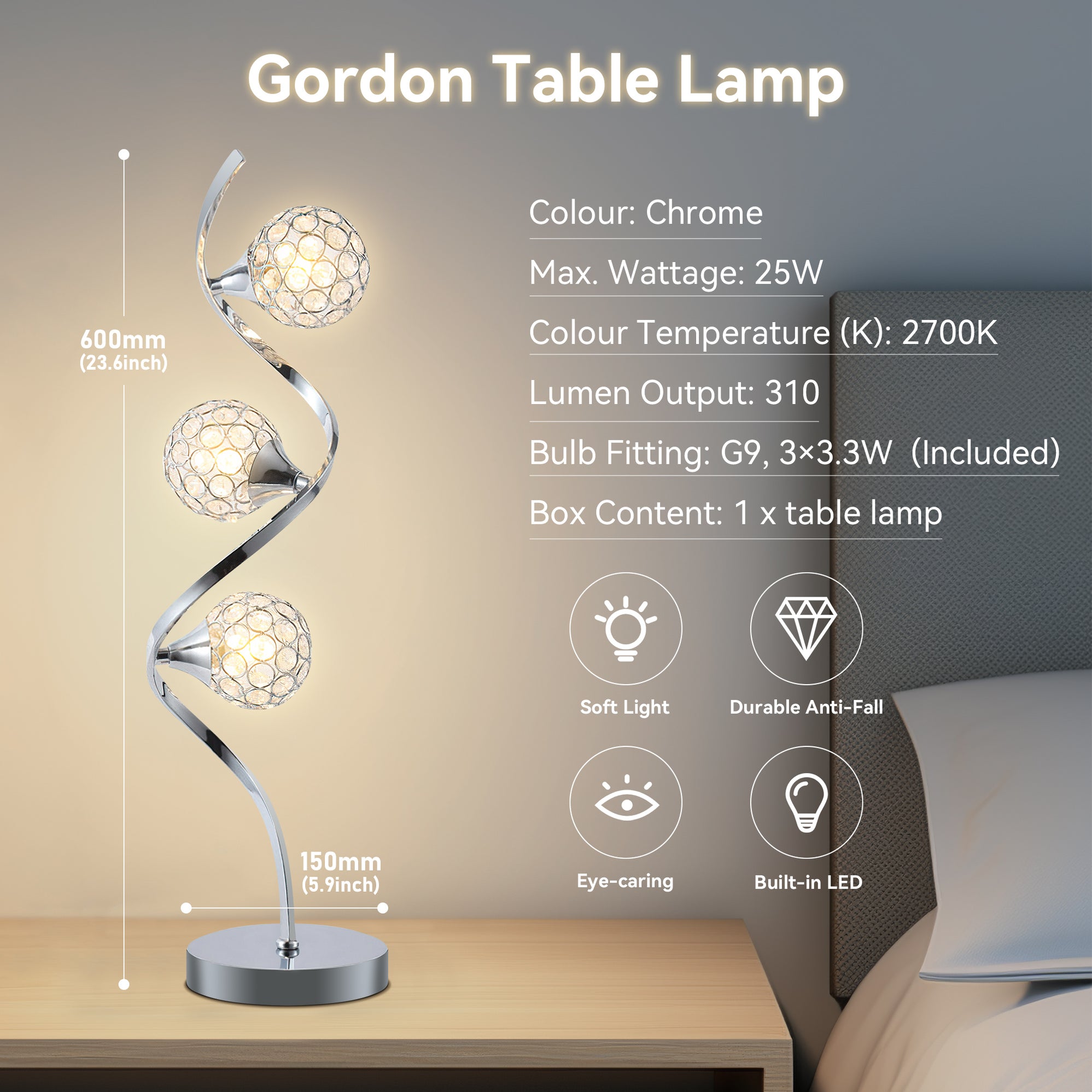 Gordon Table Lamp – Lexi Lighting