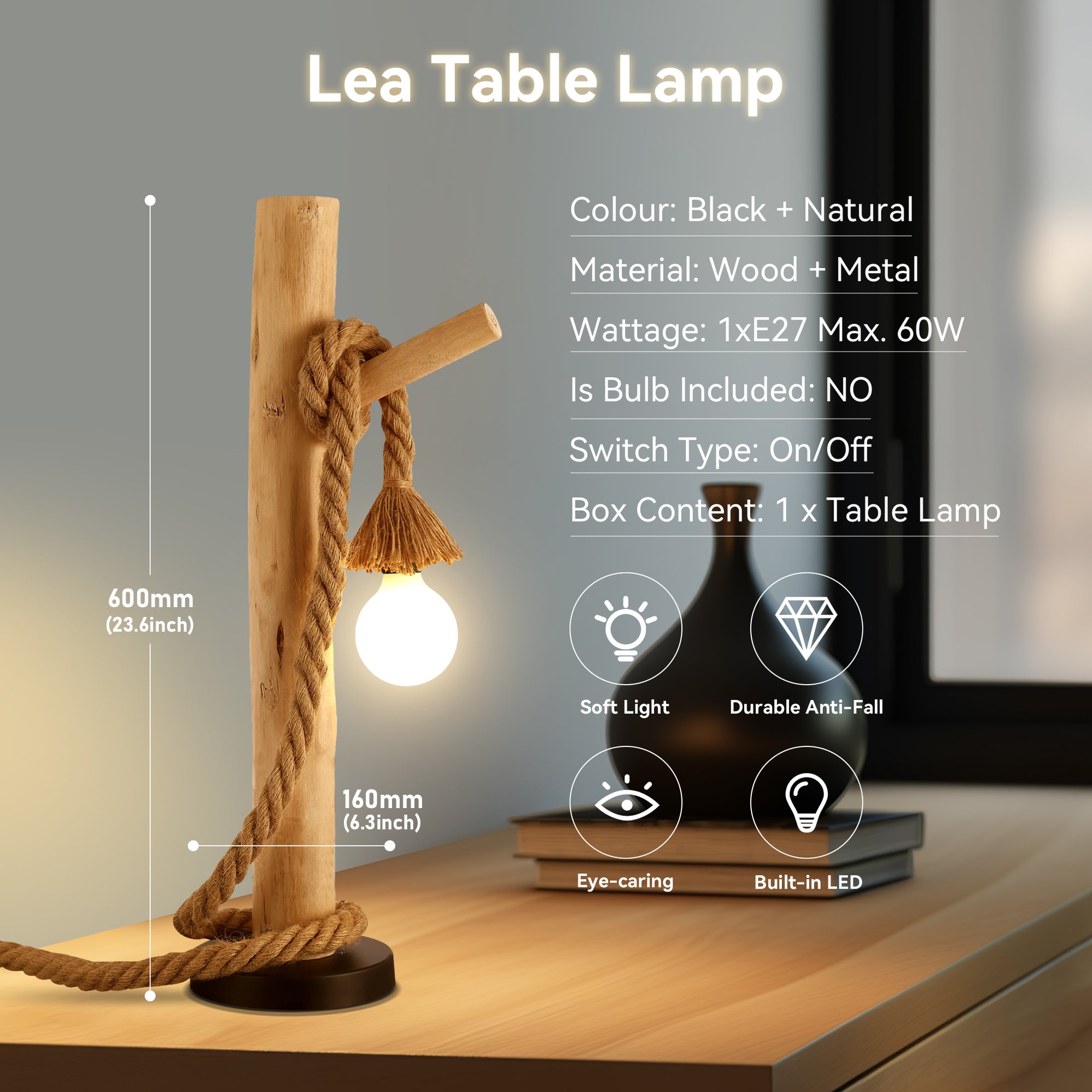 Lea Table Lamp – Lexi Lighting