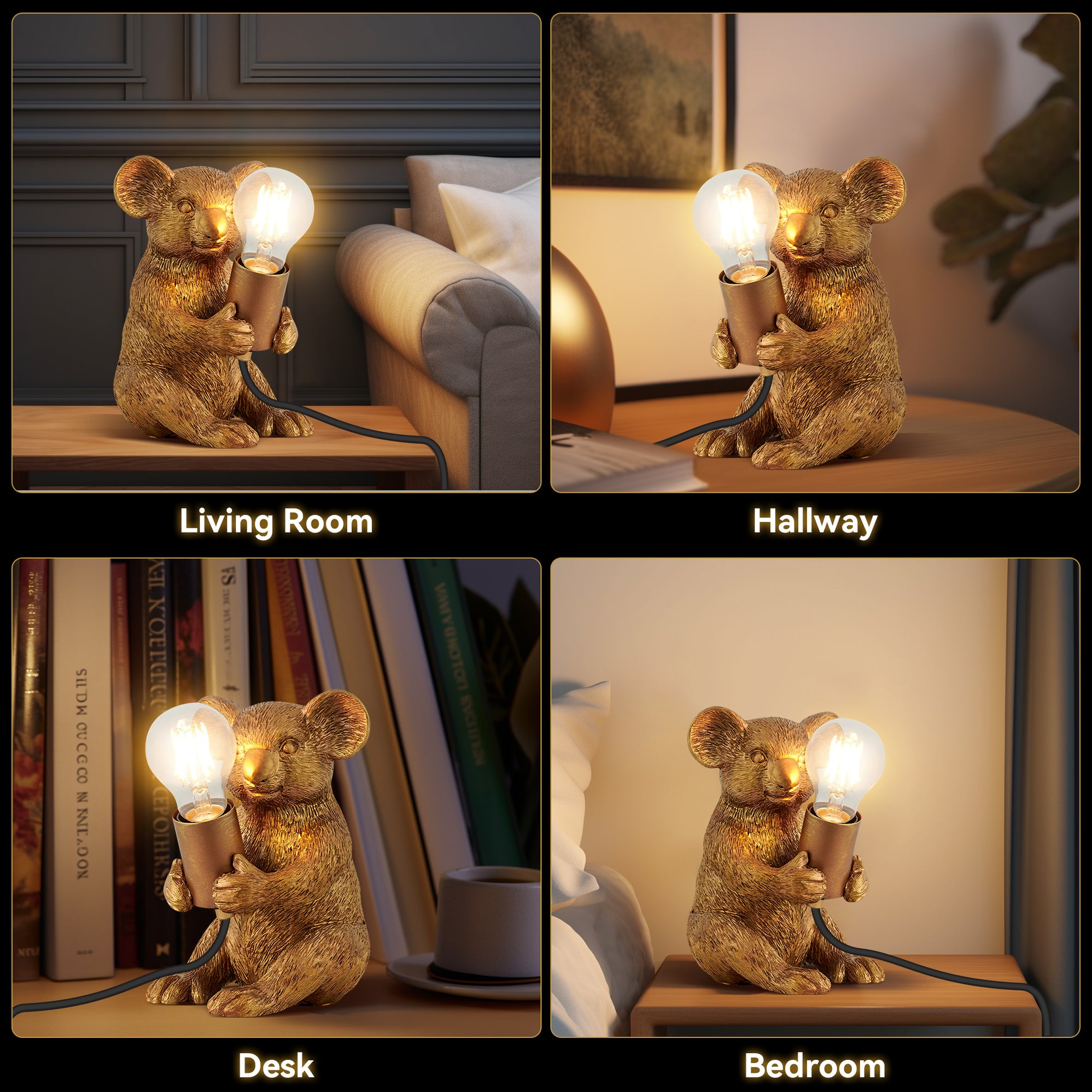 Koala Sitting Desk Lamp – Lexi Lighting