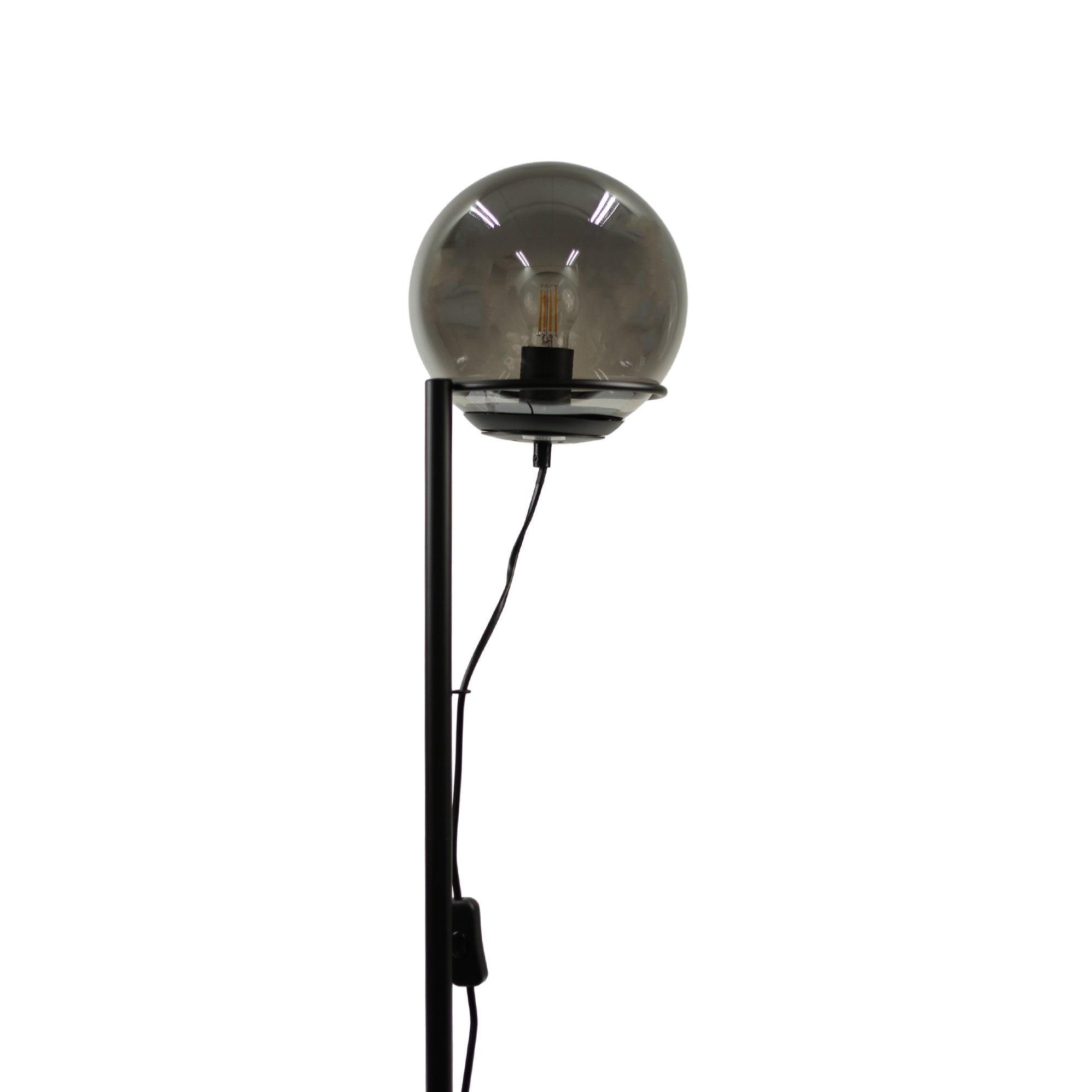 Sphera Floor Lamp - Smoky Glass – Lexi Lighting
