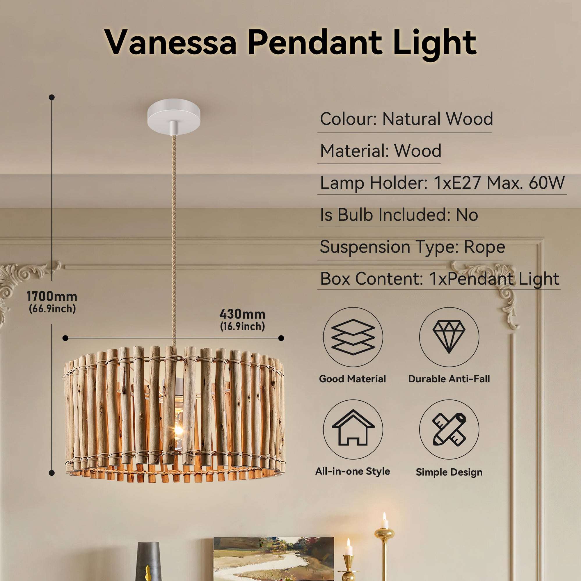 Vanessa Pendant Light – Lexi Lighting
