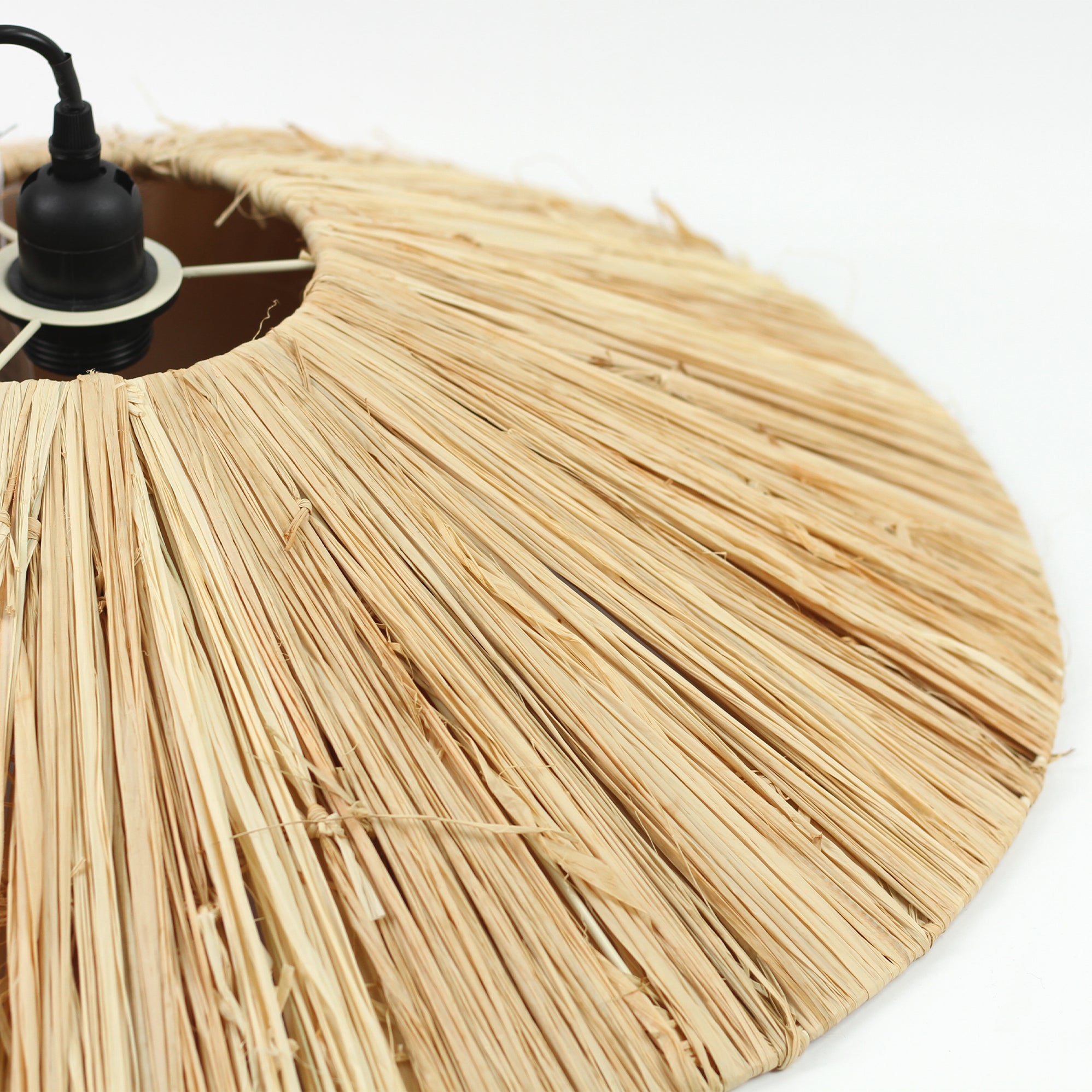 Lucia Raffia Pendant Light - 3 Sizes Option – Lexi Lighting