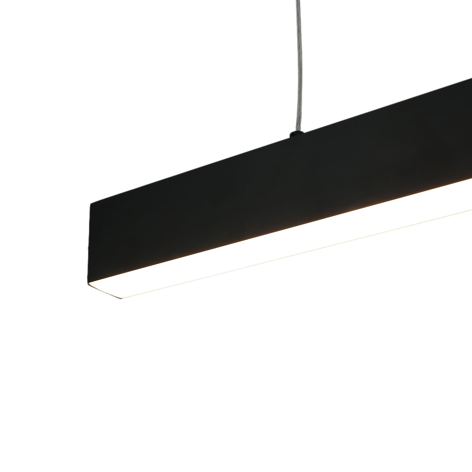 Maisie LED Pendant Light - Large Black/Wood – Lexi Lighting