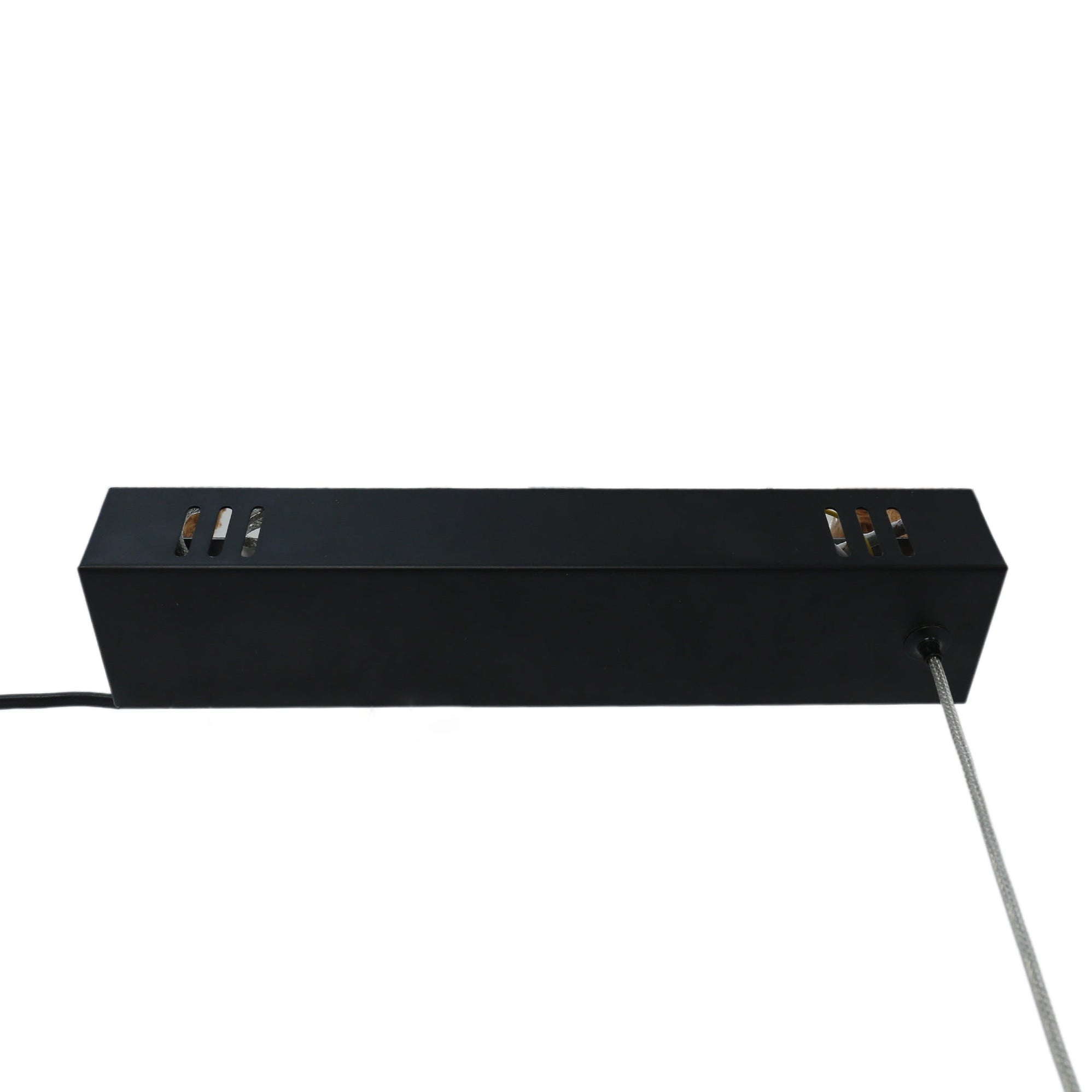 Maisie LED Pendant Light - Large Black/Wood – Lexi Lighting