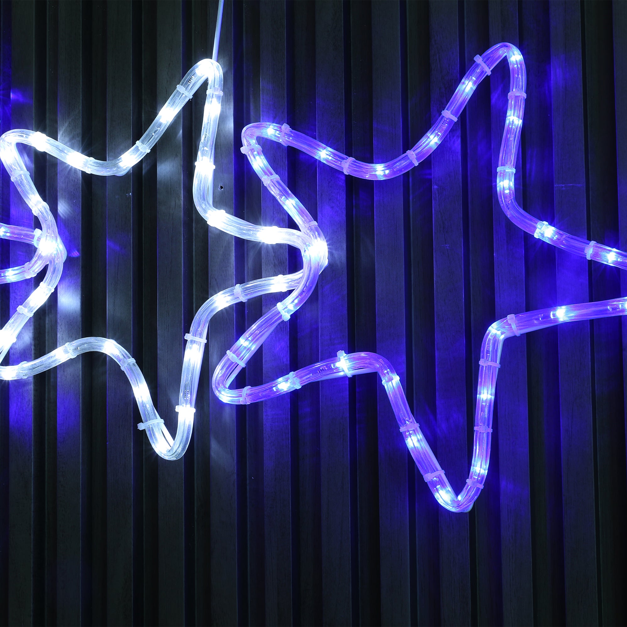 LED 7 StarsÂ Rope Lights Silhouette - 2 Colour Options – Lexi Lighting