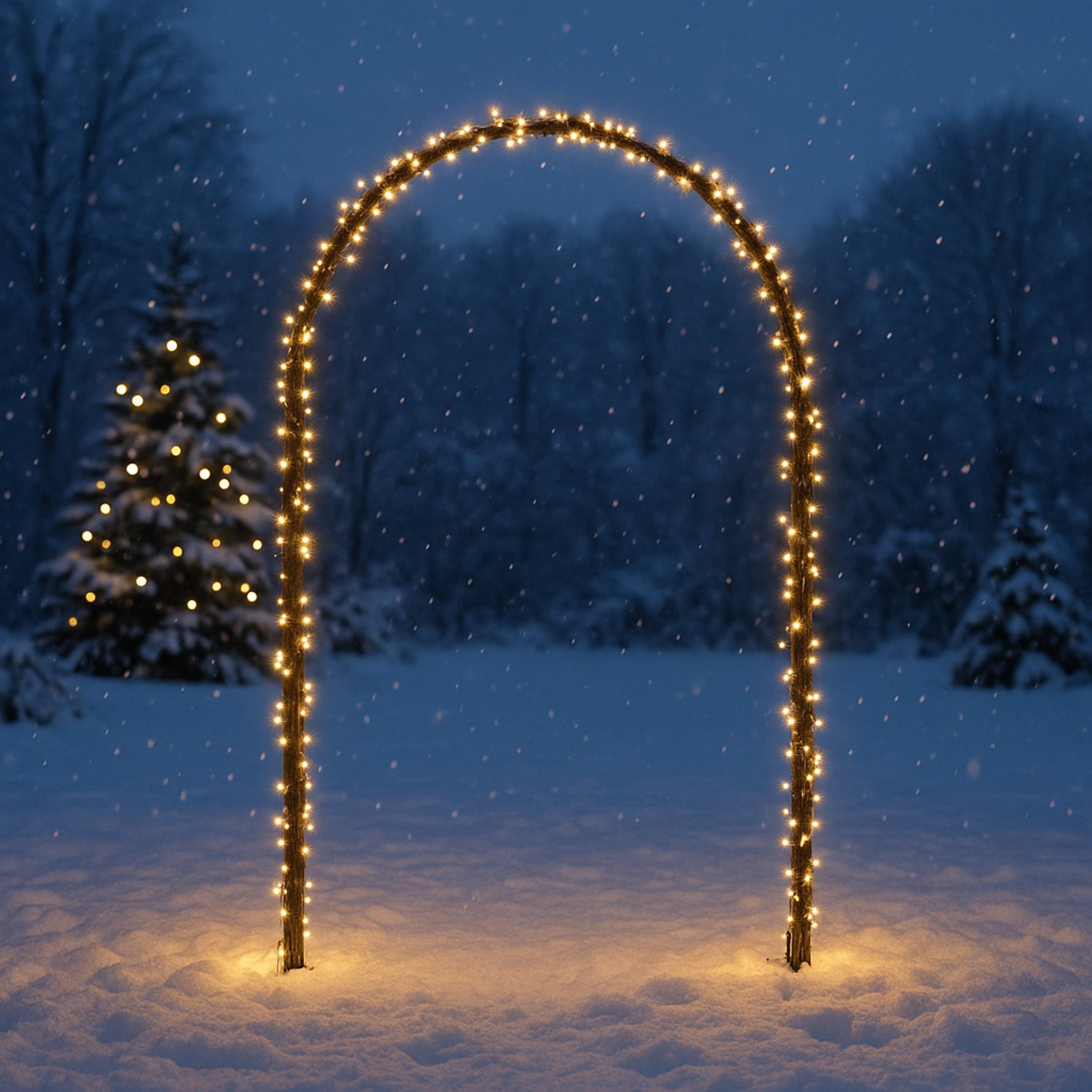 2.3m Lit Garden Archway – Lexi Lighting