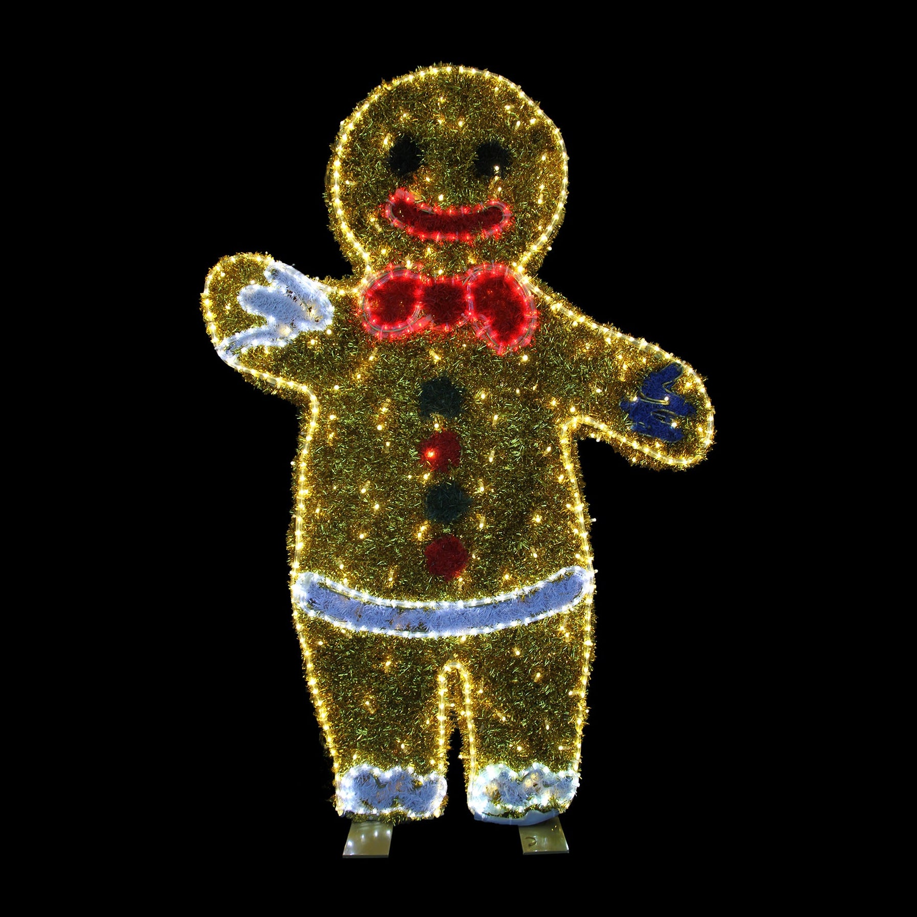 1.8m 3D Gingerbread Man – Lexi Lighting