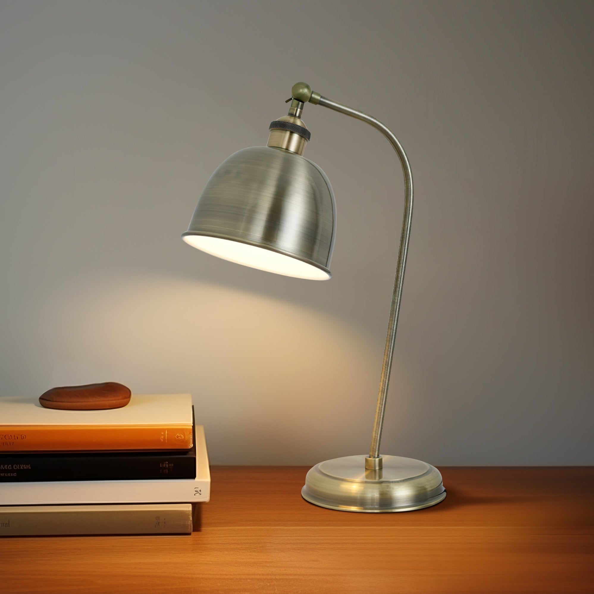 Lenna Table Lamp - Antique Brass – Lexi Lighting