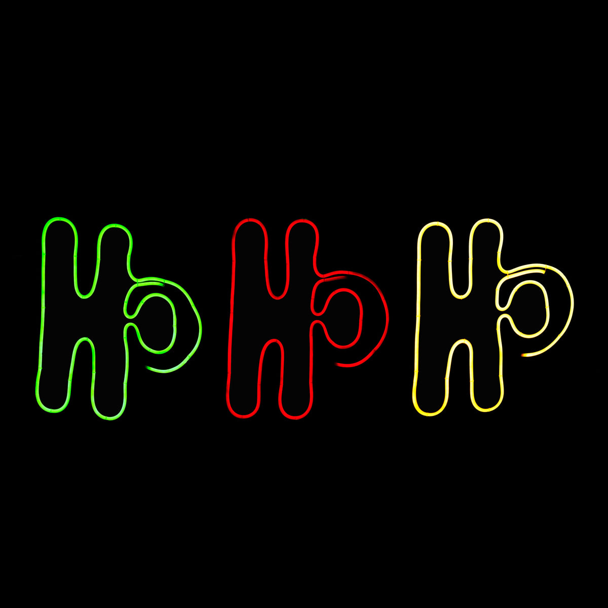 Set of 3 HOHOHO Neon Flex Stake Light – Lexi Lighting