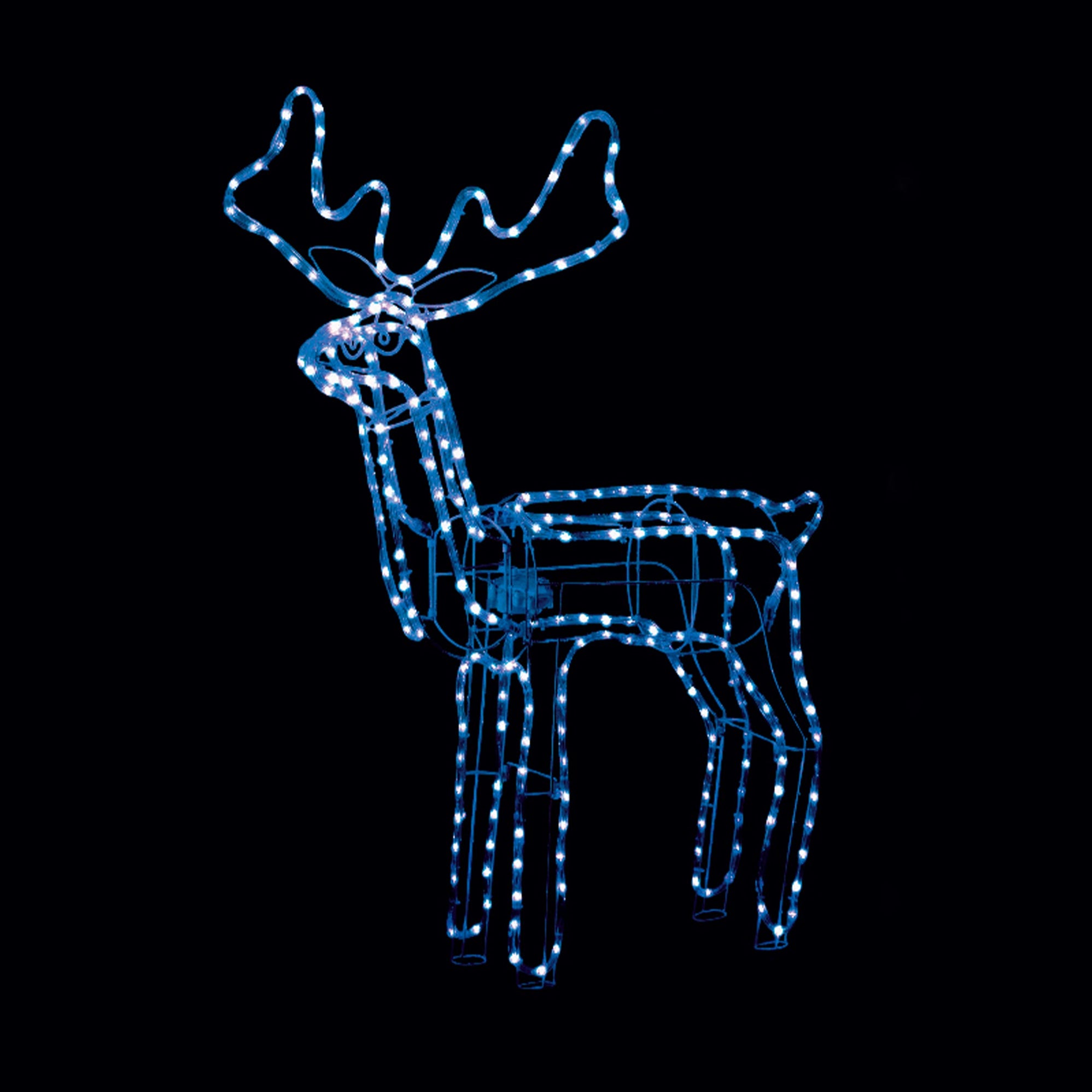 3D Illuminated LED Reindeer with Motor - Three Colour Options – Lexi ...