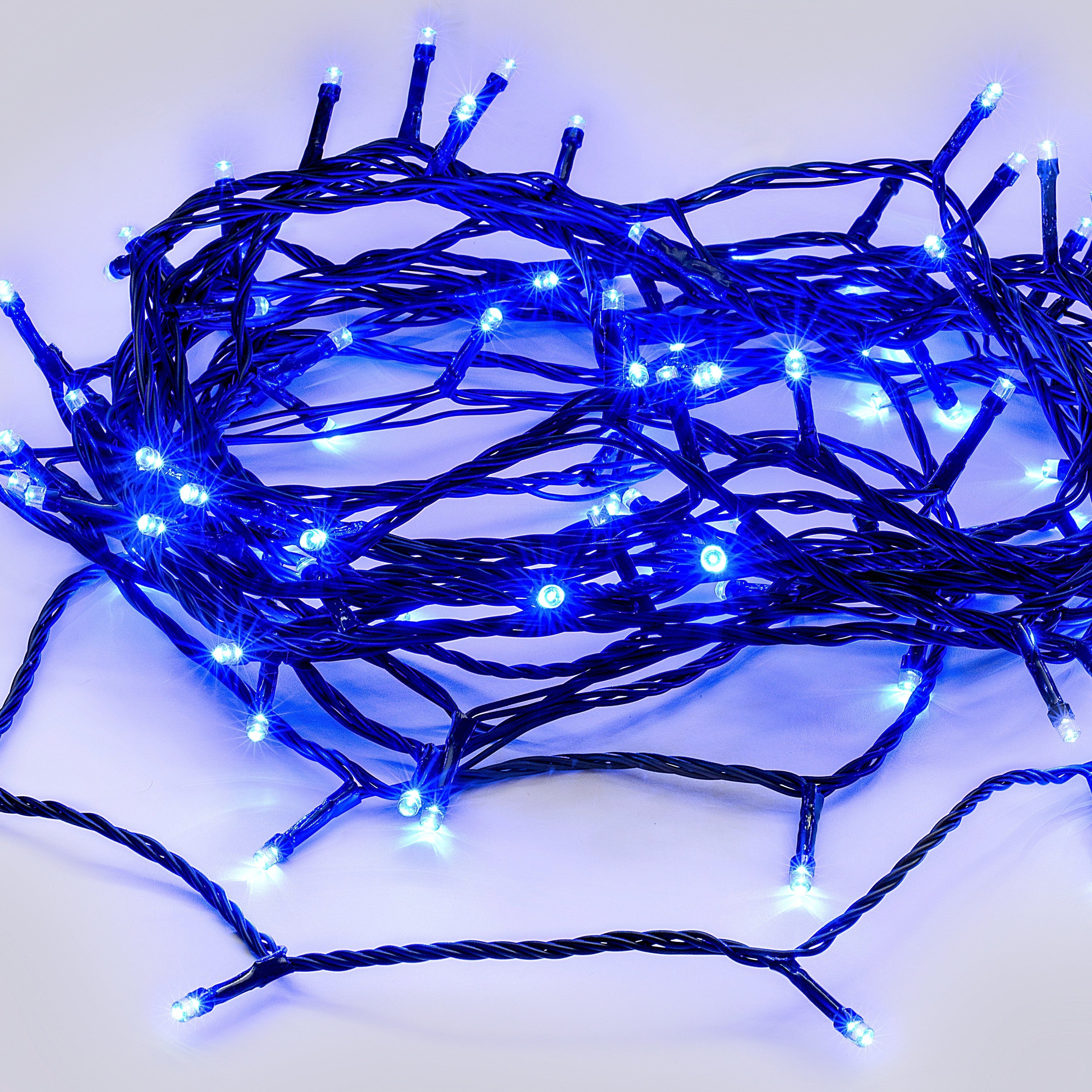 240 LED Fairy Light Chain Dark Green Cable - 7 Colour Options – Lexi ...